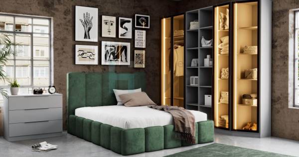 Спален комплект Комо 2 - Конфигурация 5 - Топ Цени | Мебели Онлайн Orhideamebel.com